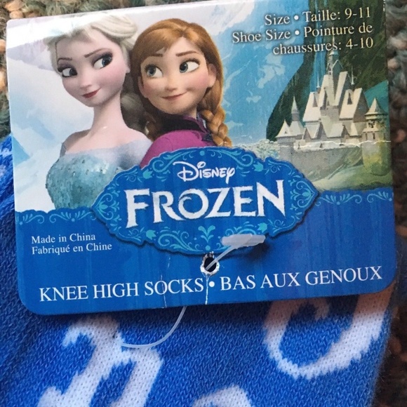 Planet Sox | Accessories | Nwt Disney Frozen Elsa Knee High Socks ...